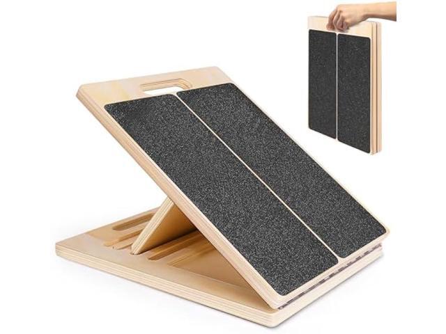 Click here for Portable Wooden Slant Board for Calf Stretching Sq... prices