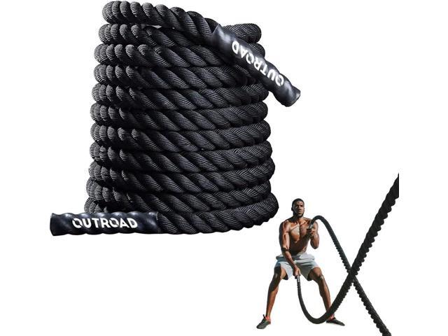 Click here for Battle Ropes 1.5 inch 30 ft - Polyester Workout Ro... prices