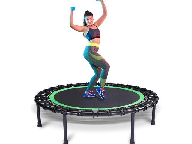Click here for Mini Fitness Trampoline with Bungees Stable & Quie... prices