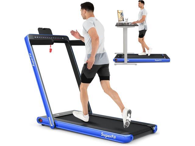 Click here for Goplus 2 in 1 Folding Treadmill with Dual Display... prices