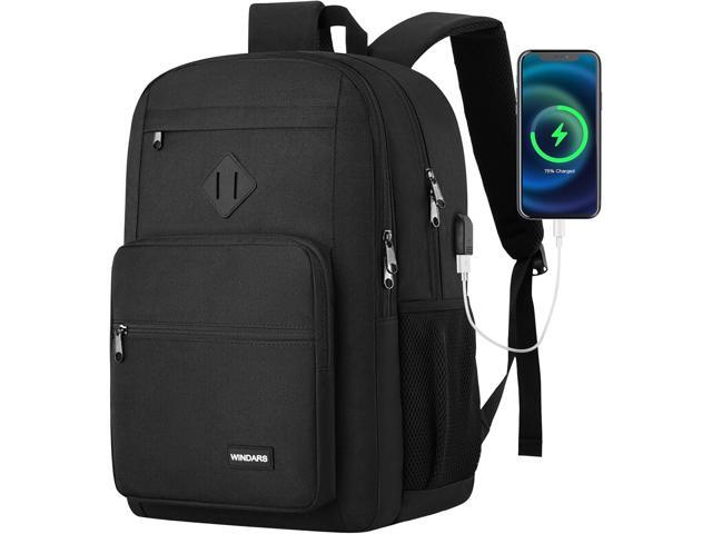 Click here for Black Backpack for Men Women  Durable Casual Schoo... prices