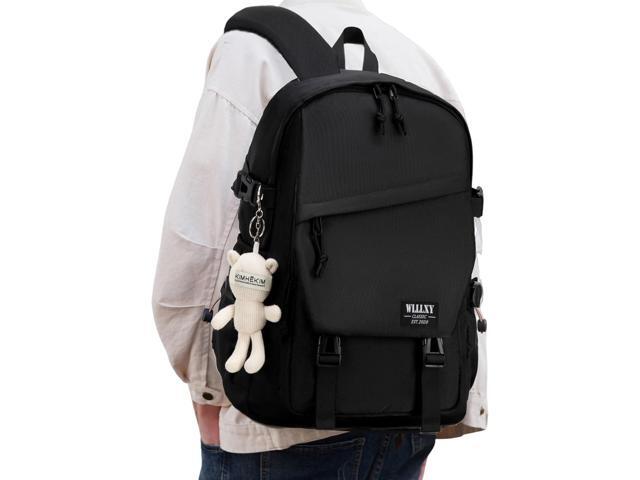 Click here for Caoroky knight College School Bag for Men Women La... prices