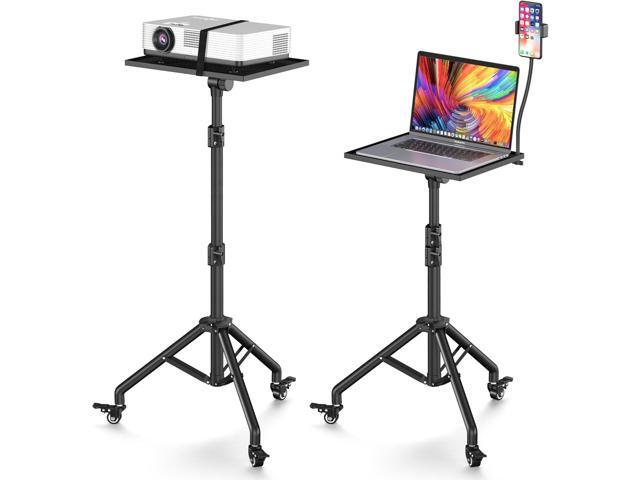 Click here for Black Projector Floor Stand with Wheels - Adjustab... prices