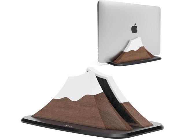 Click here for Vertical Laptop Stand - Snow Peak-Shaped Wooden Ho... prices
