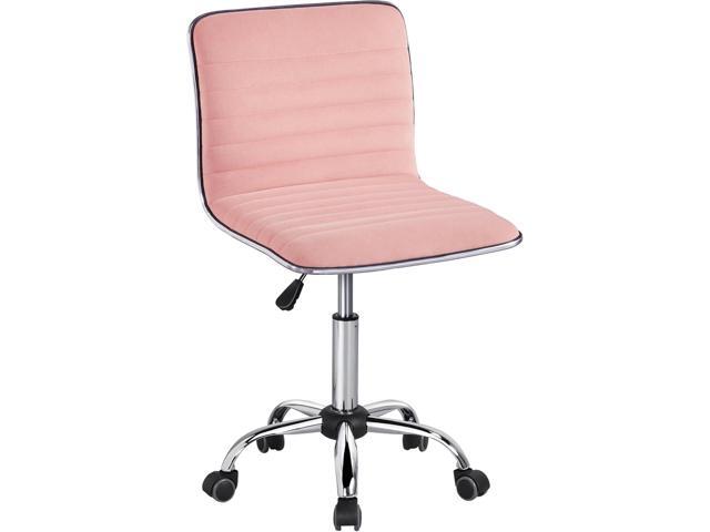 Click here for Yaheetech Velvet Low Back Armless Ribbed Vanity Ch... prices