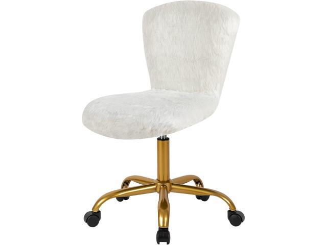 Click here for GIA Mid-Back Adjustable Swivel Vanity Chair with F... prices