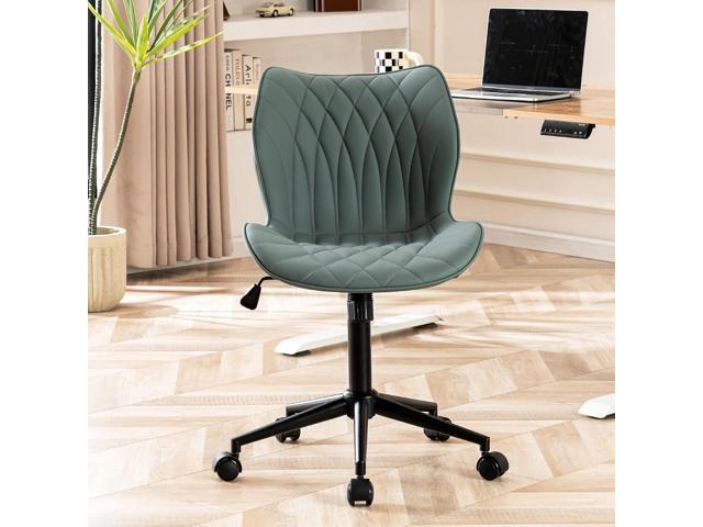 Click here for YOUNUOKE Armless Desk Chair Comfy Office Chair wit... prices