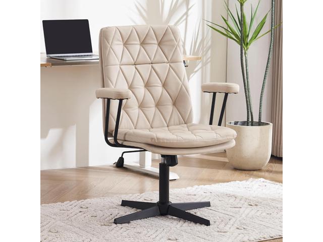Click here for Desk Chair No Wheels with Arms Crossleg Stationary... prices