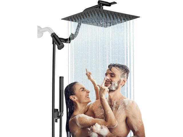 Click here for HOPOPRO 10 All Metal Rainfall Shower Head Combo wi... prices