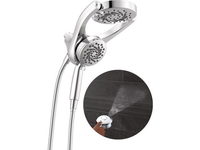 Click here for Delta Faucet 5-Setting HydroRain 2-in-1 Dual Showe... prices