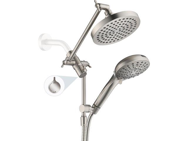 Click here for BRIGHT SHOWERS Rain Shower Head with Handheld Spra... prices