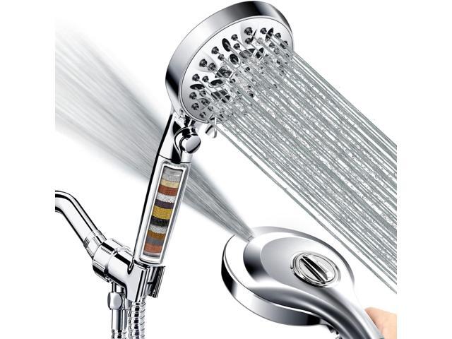 Click here for 2.5GPM Handheld Shower Head with Filter:9 Spray Mo... prices