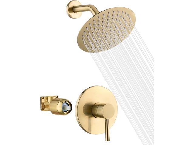 Click here for sumerain Brushed Gold Shower Faucet Set with 8 Inc... prices