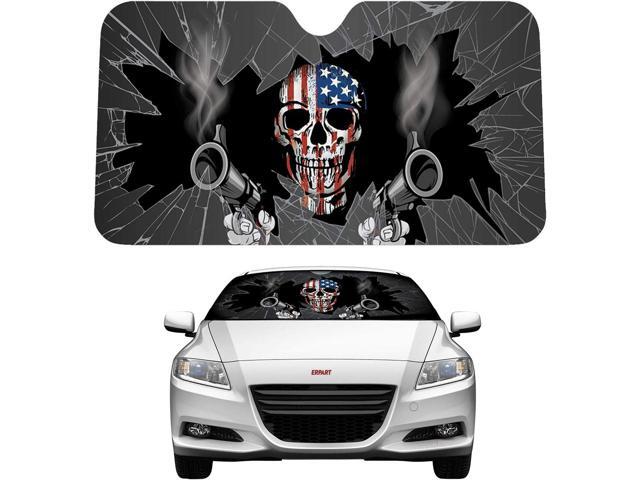 Click here for Patriot Skull Shooter Guns Reflective Double Sided... prices