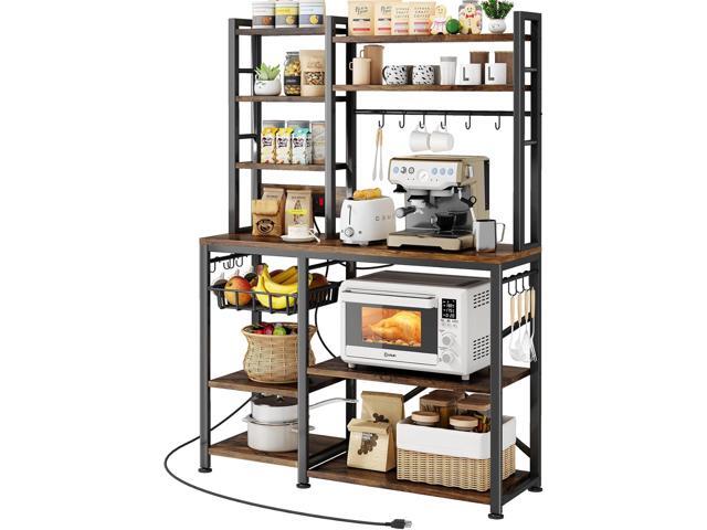 Click here for Baker Rack with Power Outlet - Microwave Stand wit... prices