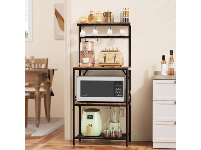 Click here for Kitchen Bakers Rack with Storage Shelves  Small Co... prices