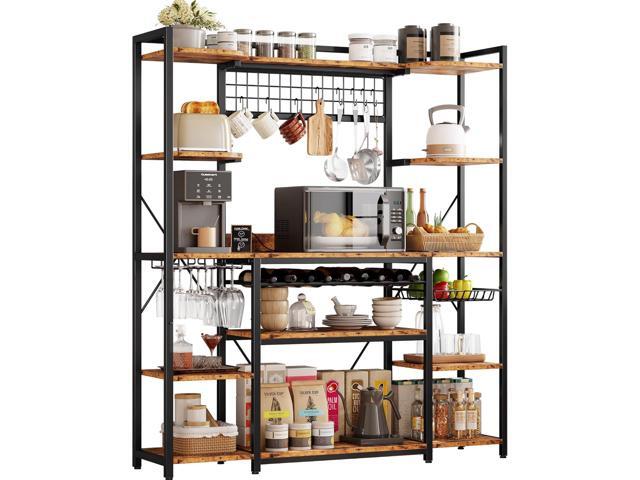 Click here for IRONCK Large Bakers Rack with Power Outlet  62 Inc... prices