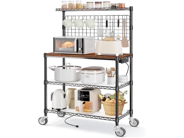 Click here for Leteuke Bakers Rack with Power Outlet & Storage  3... prices