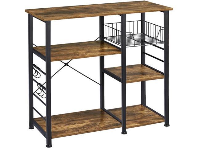 Click here for Yaheetech 4-Tier Kitchen Bakers Rack  Coffee Bar M... prices