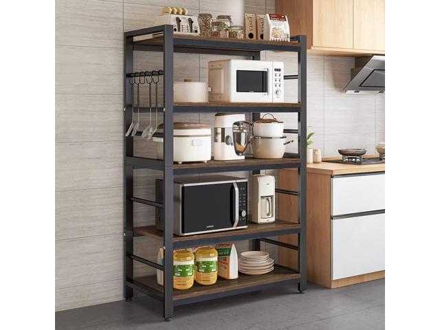 Click here for 5-Tiers Bakers Rack Microwave Oven Stand with Shel... prices