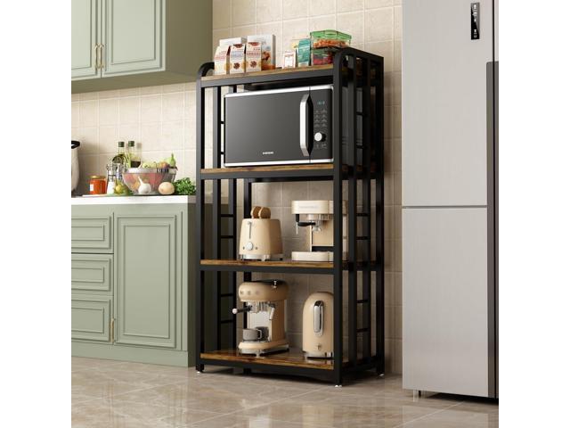 Click here for 4-Tier Kitchen Bakers Rack with Rolling Wheels  Mi... prices