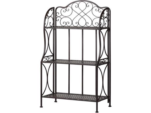 Click here for Kitchen Metal Bakers Rack Microwave Oven Stand Kit... prices