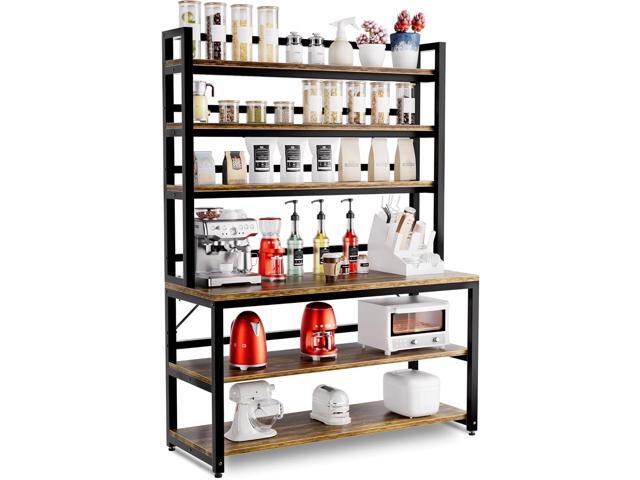 Click here for Aquzee Bakers Racks for Kitchens with Storage  6 T... prices