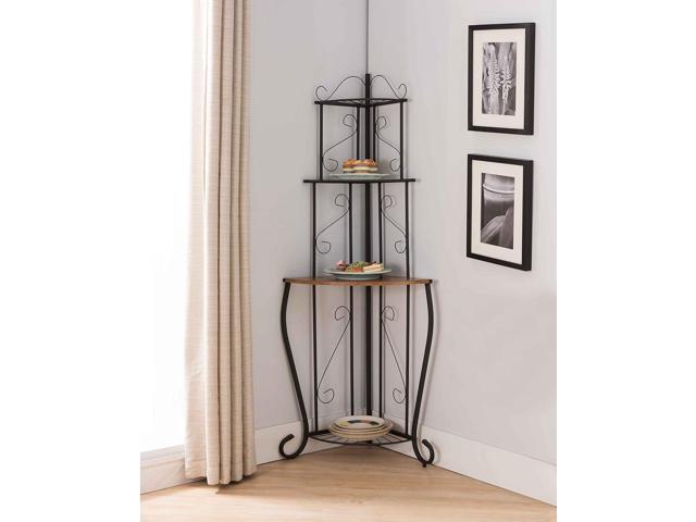 Click here for Kings Brand Furniture Black / Walnut Kitchen Stora... prices