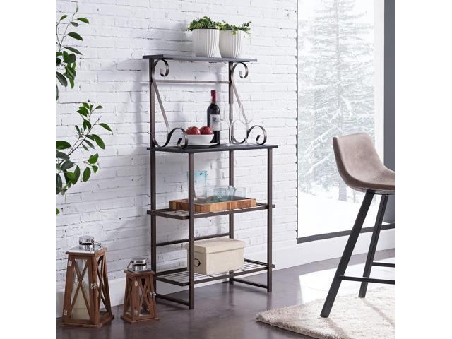 Click here for Kings Brand Furniture - Covington Metal Kitchen Sh... prices