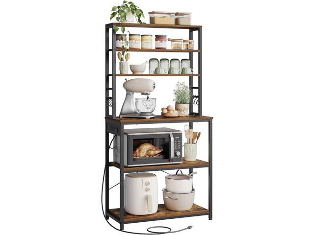 Click here for VASAGLE Bakers Rack with Power Outlet  31.5 Inches... prices