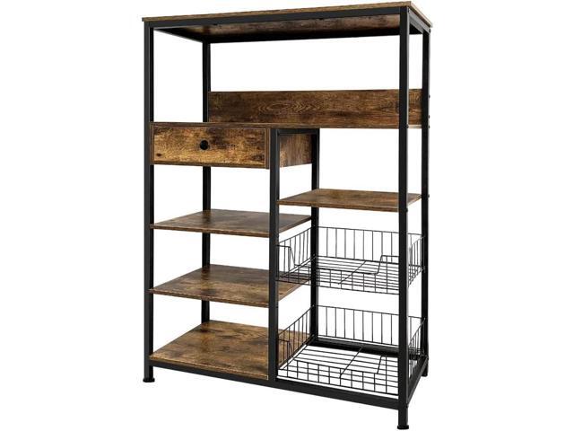 Click here for 5-Tier Kitchen Bakers Rack Industrial Microwave Ov... prices
