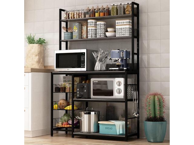 Click here for Kitchen Bakers Rack with Baskets Free Standing She... prices