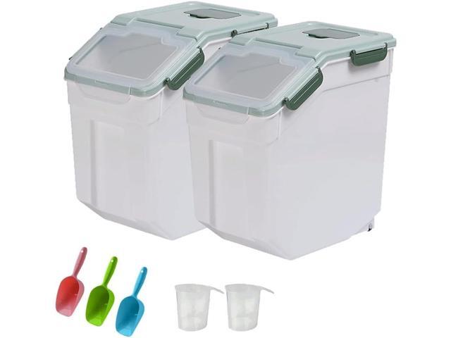 Click here for YXQ 25LB Large Flour Storage Container Bin 2 Pack... prices