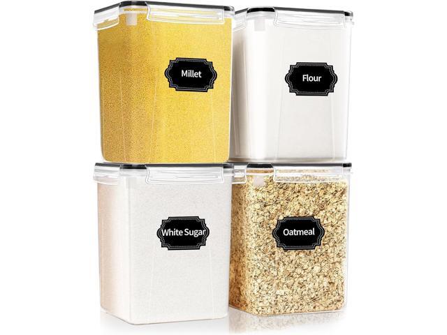 Click here for 4 Pack Large Airtight Food Storage Containers with... prices