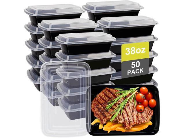 Click here for Meal Prep Containers 38oz 50 Pack Plastic To Go Fo... prices