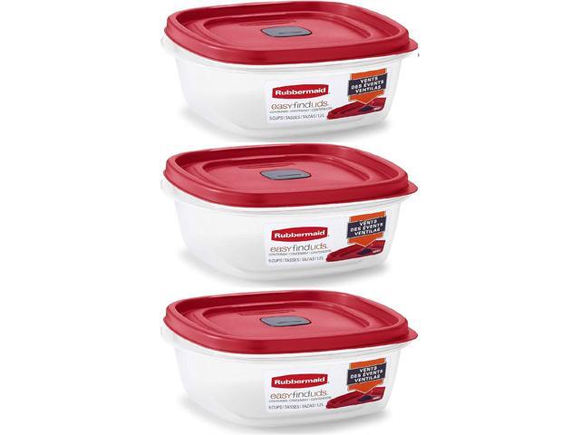 Click here for Rubbermaid Easy Find Lid Square 5-Cup Food Storage... prices