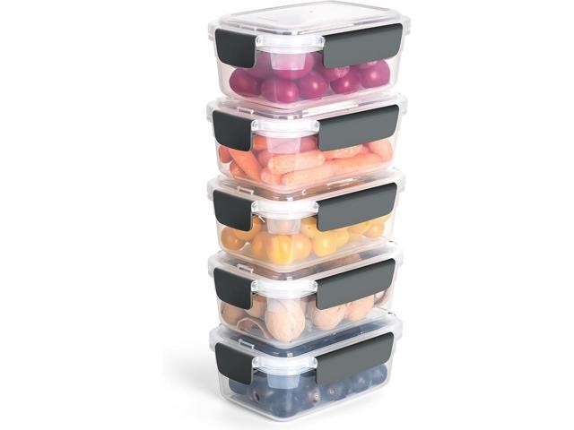 Click here for YORY 3 cup Plastic Food Storage Containers with Li... prices