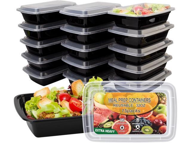 Click here for 15 Pack- Meal Prep Containers 32oz  Plastic Food P... prices