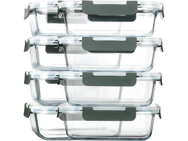 Click here for M MCIRCO [8-Pack 30 oz] Glass Meal Prep Containers... prices