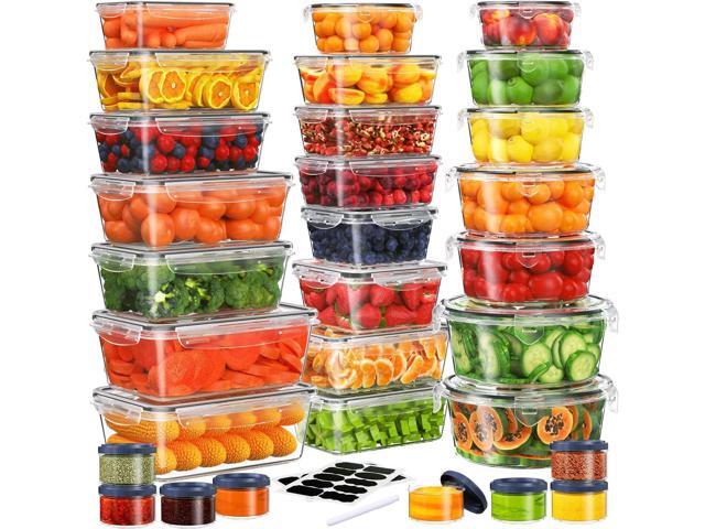 Click here for 60-Piece Large Food Storage Containers Set - Leakp... prices