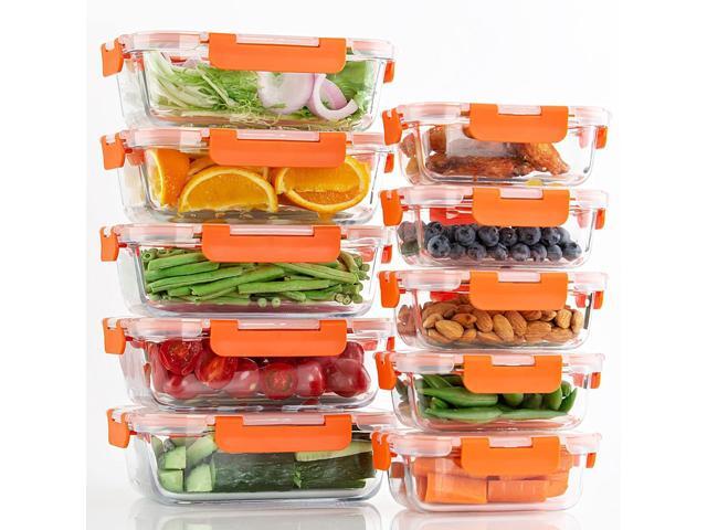 Click here for UMEIED 10 Pack Glass Food Storage Containers with... prices