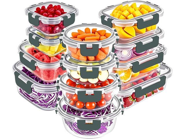 Click here for VERONES 24 Pieces Glass Food Storage Containers Se... prices