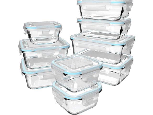 Click here for 18 Piece Glass Food Storage Containers with Lids... prices
