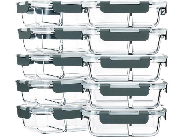 Click here for M MCIRCO 10-Pack 30 Oz Glass Meal Prep Containers... prices