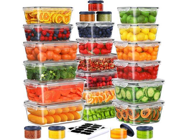 Click here for 50 PCS Food Storage Containers Set  Plastic Food C... prices