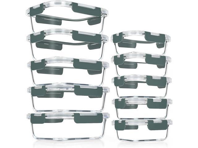 Click here for VERONES 10 Pack Glass Meal Prep Containers  Airtig... prices