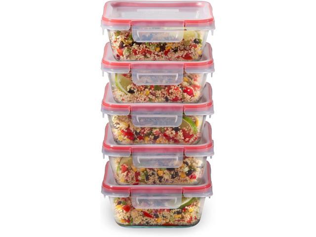 Click here for Pyrex Freshlock (5-Pack  4 Cup) Glass Food Storage... prices
