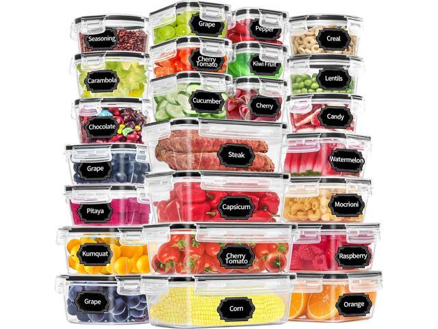 Click here for PRAKI 48 Pack Food Storage Containers with Airtigh... prices