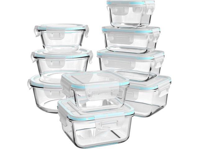 Click here for Glass Food Storage Containers with Lids  [18 Piece... prices