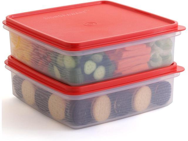 Click here for Plastic Storage Containers with Lids 2-Pack 3L Cup... prices
